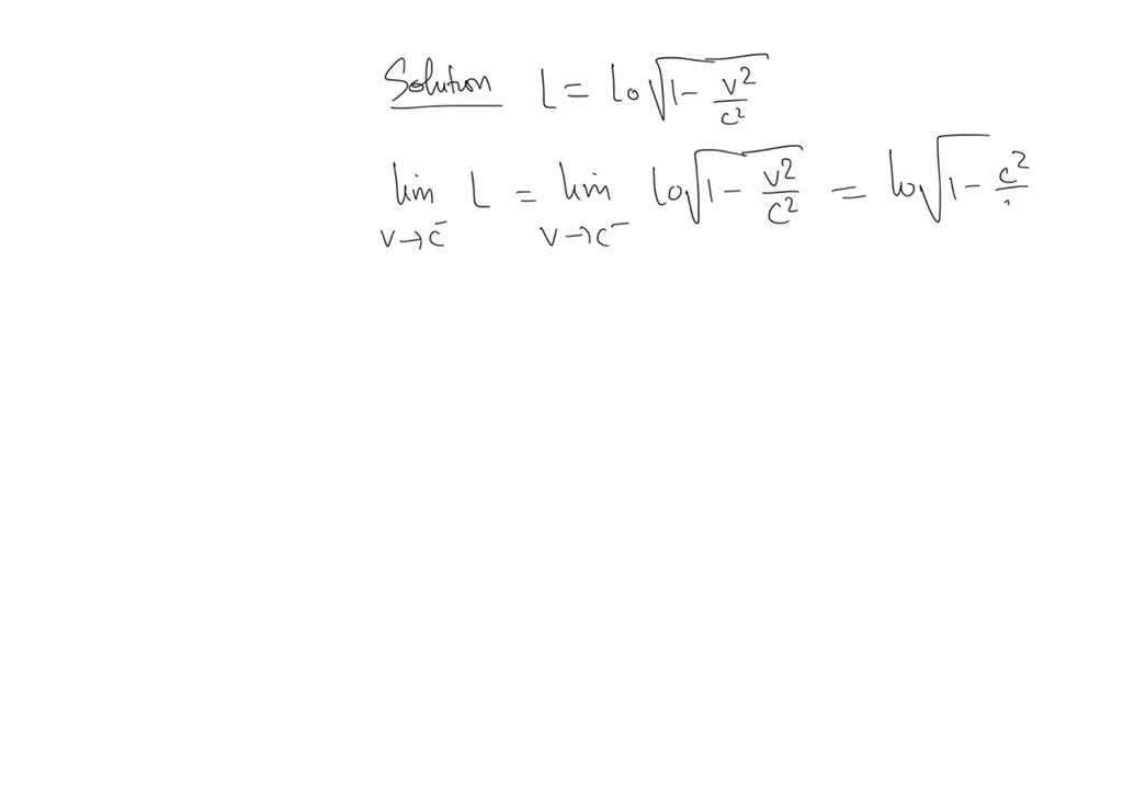 In the theory of relativity, the Lorentz contraction formula L=L0 √(1-v ...