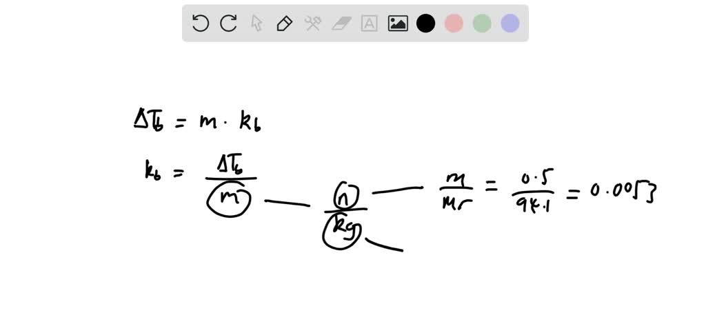 SOLVED:Cyclohexane has a normal boiling point of 80.72^∘ C. The ...