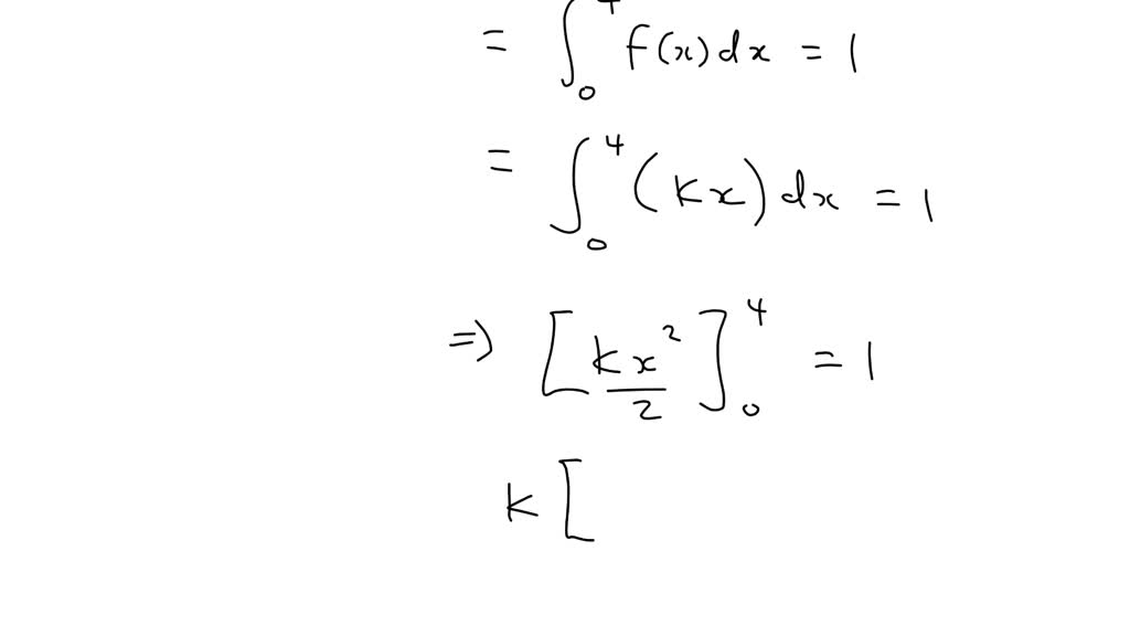 ⏩SOLVED:Find the value of the constant k such that the function is a… | Numerade