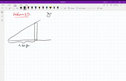 The building below casts a shadow 24 yards long, and the angle of ...