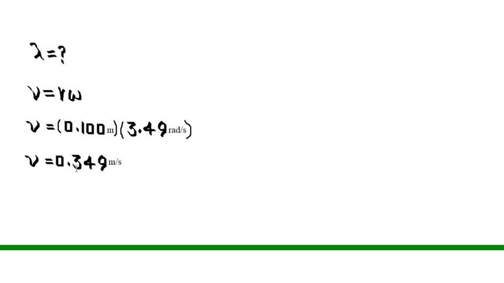 SOLVED:A 3.49-rad/s ( 33 (1)/(3) rpm) record has a 5.00-kHz tone cut in ...