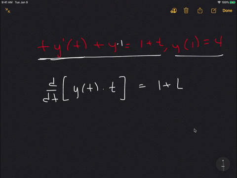 SOLVED:A special class of first-order linear equations have the form a ...