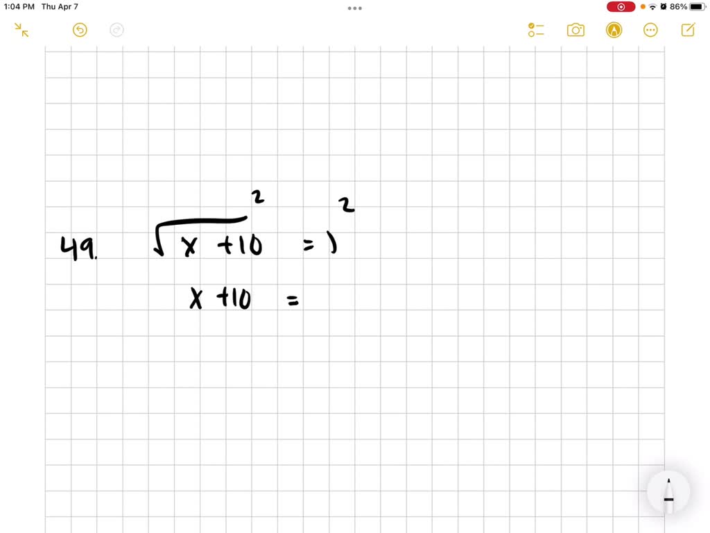 SOLVED:Write the English sentence as a radical equation and solve the ...
