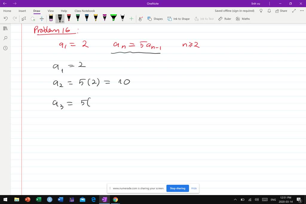 Solvedthe Sequences In Exercises 13 18 Are Defined Using Recursion Formulas Write The First