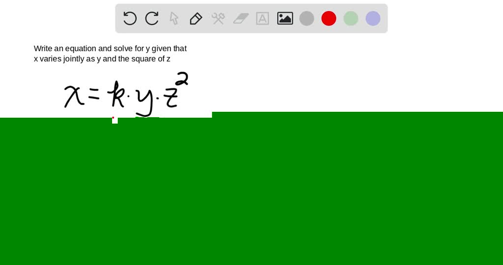 Solved Write An Equation That Expresses Each Relationship Then Solve The Equation For Y X