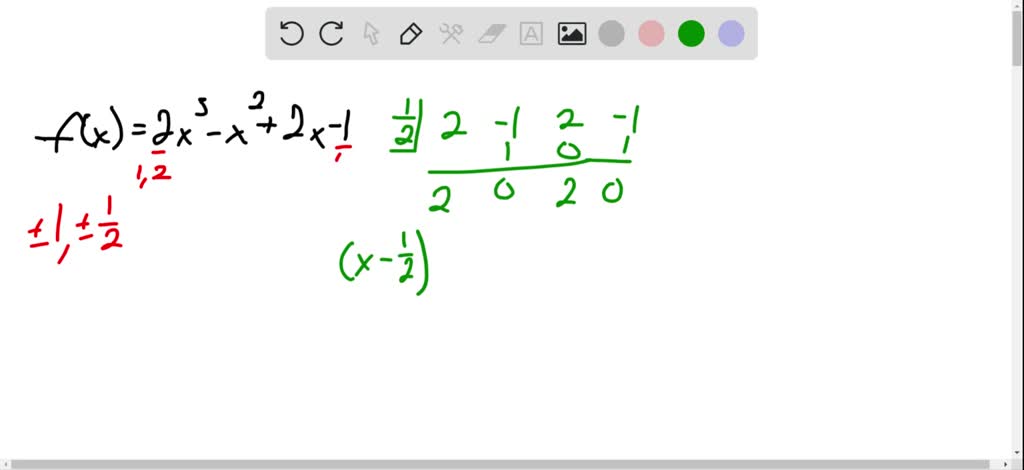 SOLVED:In Problems 45–56, use the Rational Zeros Theorem to find all the real zeros of each ...