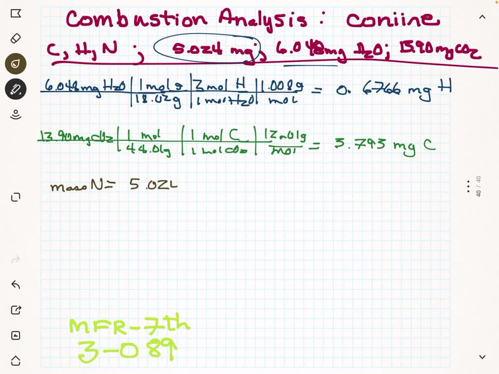 Coniine, a toxic substance isolated from poison hemlock, contains only ...