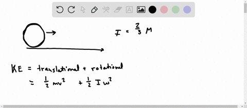 SOLVED:A basketball of mass 610 g and circumference 76 cm is rolling ...