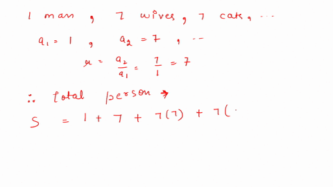 ⏩SOLVED:The following is a well-known children's rhyme: As I was ...