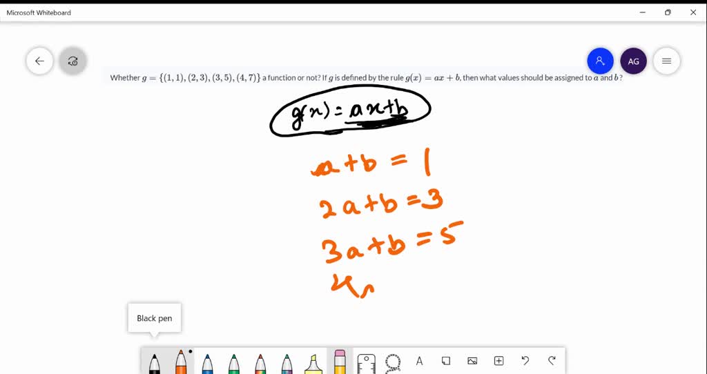  SOLVED Whether G 1 1 2 3 3 5 4 7 A Function Or Not If G