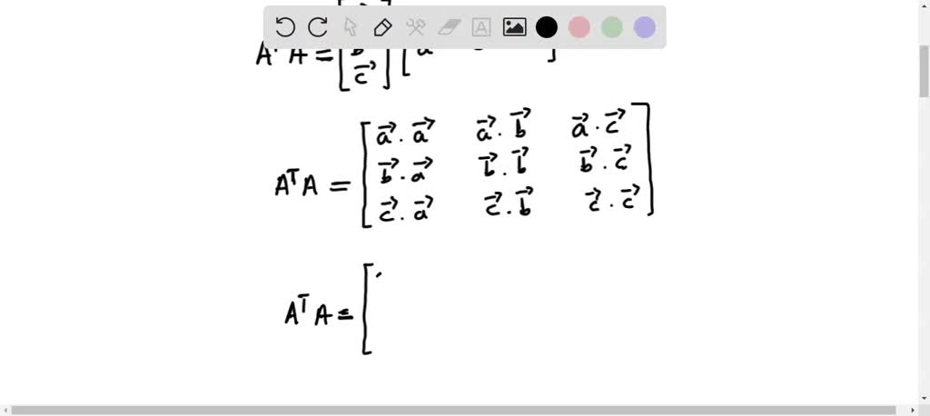 SOLVED:When the edge vectors a, b, c are perpendicular, the volume of ...