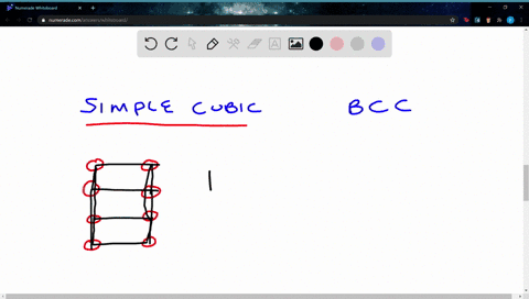 SOLVED:Compare the number of particles in one unit cell for each of the ...