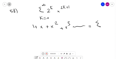 SOLVED:Representing functions by power series Identify the functions represented by the ...