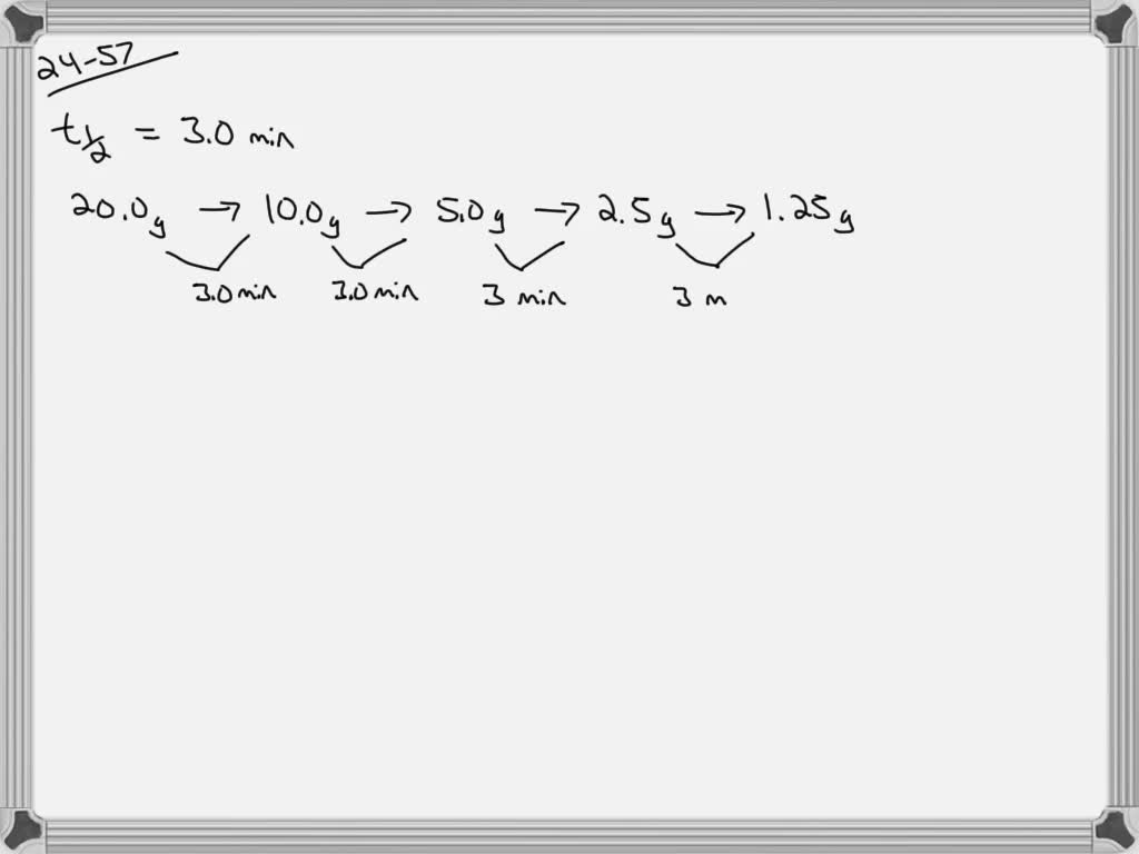 SOLVED The Half life Of Polonium 218 Is 3 0 Min If You Start With 20 SOLVED The Half life Of Polonium 218 Is 3 0 Min If You Start With 20