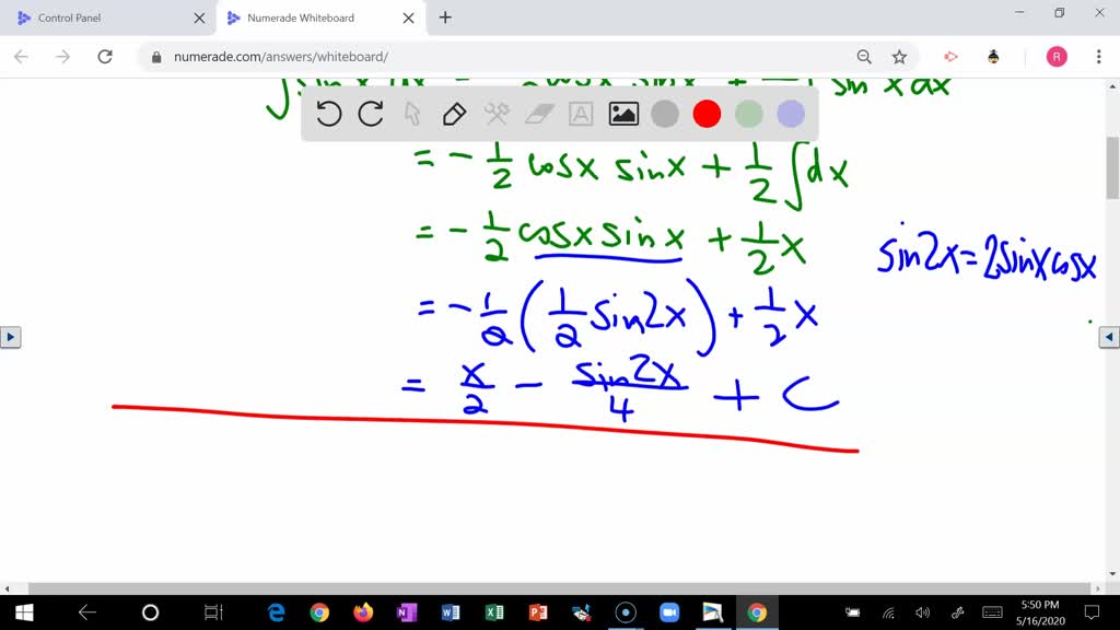 SOLVED:(a) Use the reduction formula in Example 6 to show that ∫sin^2 x ...