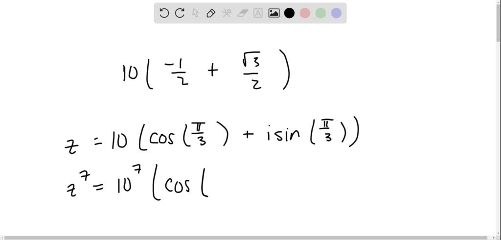 SOLVED:Find the result of each expression using De Moivre's theorem. Write the answer in ...