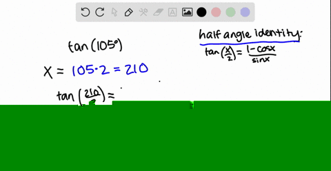 SOLVED:In Problems 13-24, find the exact value without a calculator using half-angle identities ...
