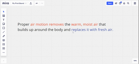 SOLVED:How does the air motion in the vicinity of the human body affect ...