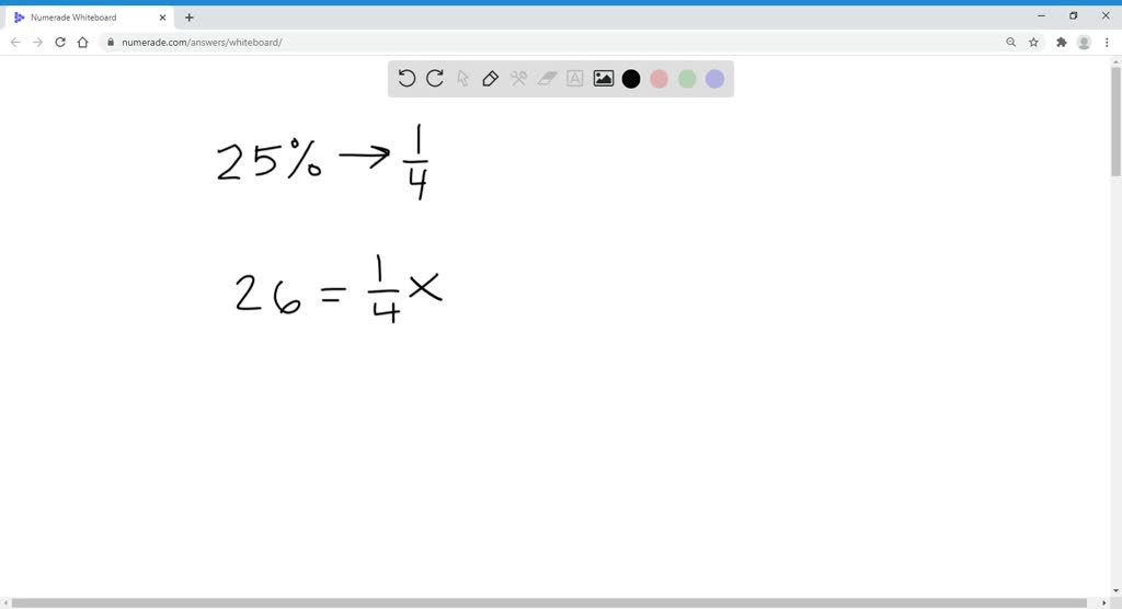 SOLVED The Number 24 Is 15 Of What Number Numerade