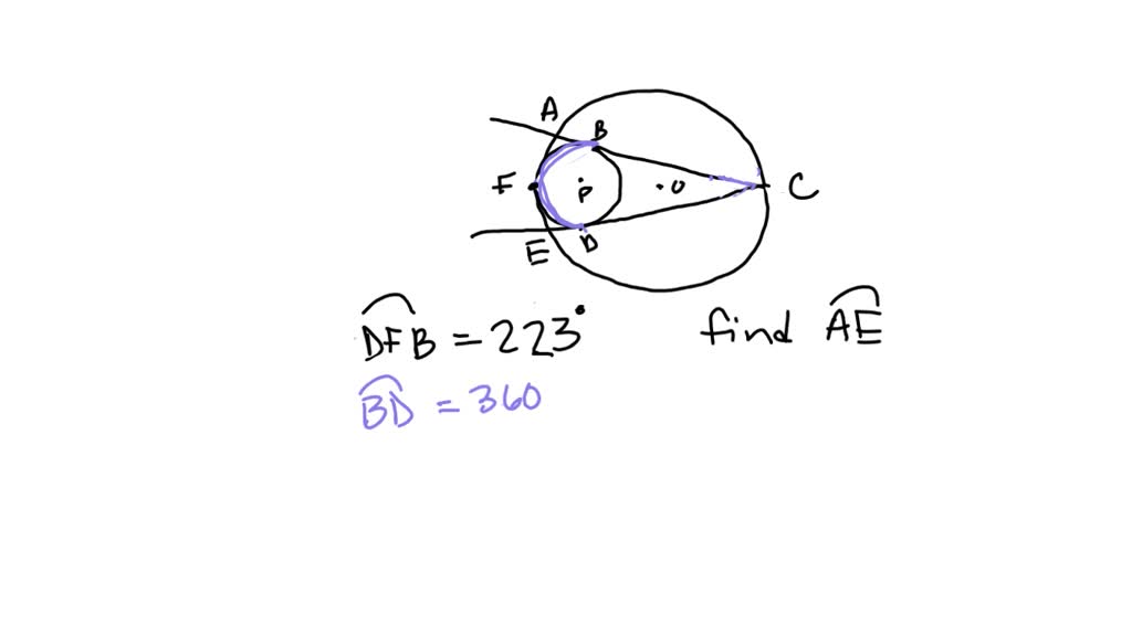 SOLVED: In the given figure PA, PB, EC and ED are tangents to the ...