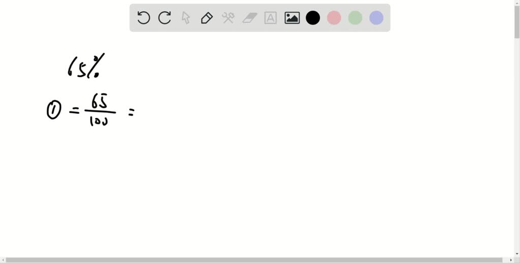 SOLVED Express Each Percent As A Fraction Or Mixed Number In Simplest