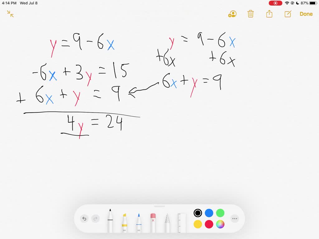 SOLVED: For questions 2 3, solve each equation using substitution ...
