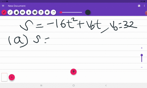 SOLVED:Height of a Projectile A projectile is launched from ground level with an initial ...