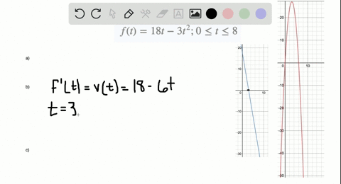 SOLVED:Position, velocity, and acceleration Suppose the position of an object moving ...