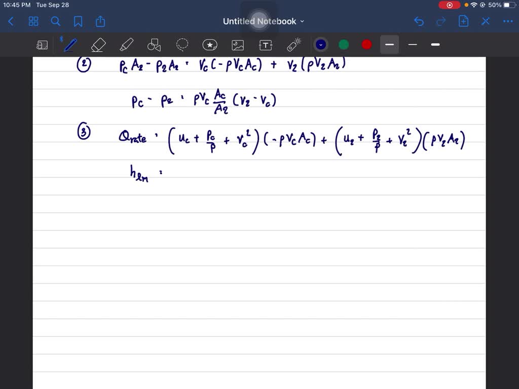 SOLVED:Flow through a sudden contraction is shown. The minimum flow ...