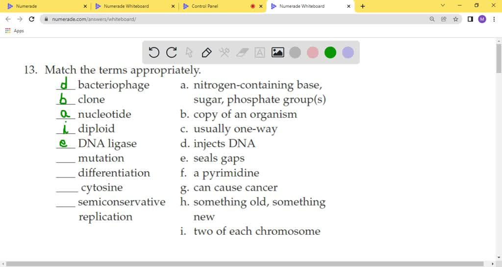 SOLVED:Write the correct sequence of the following in the boxes provided below. a. Viral DNA ...