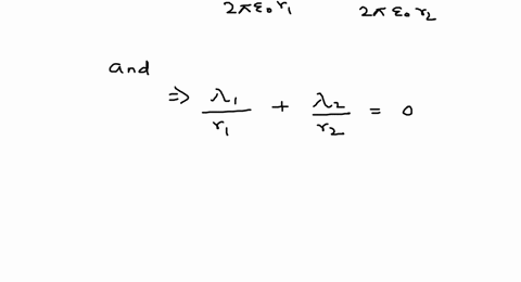 SOLVED:A very long line of charge with charge per unit length +8.00 μC ...