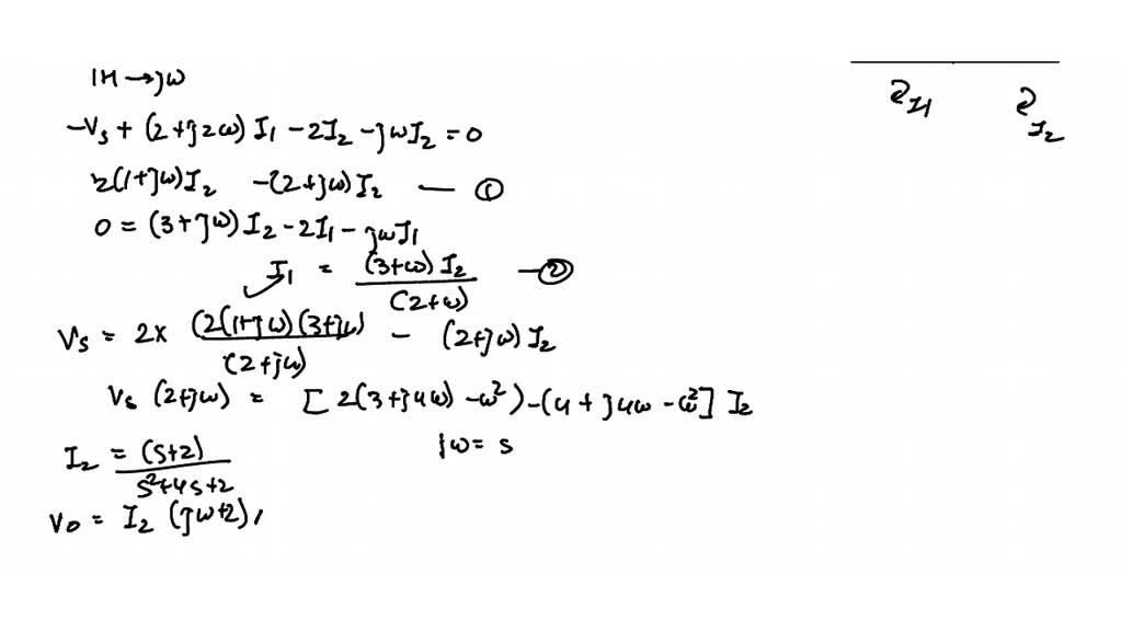 ⏩SOLVED:Determine the Fourier transform of io(t) in the circuit of ...