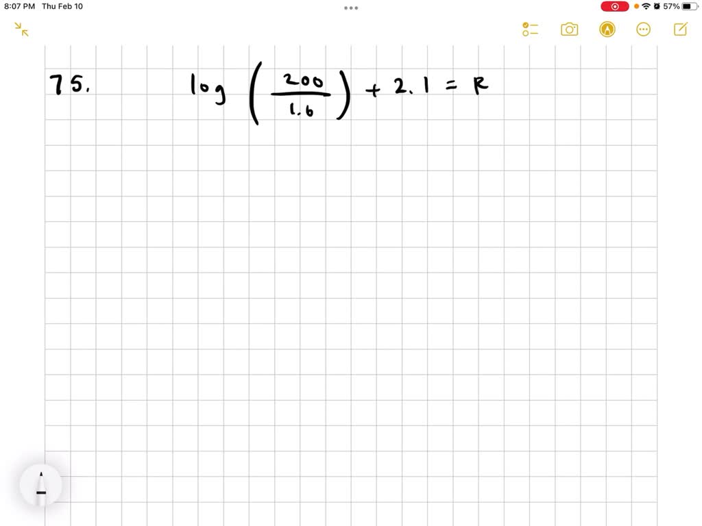 SOLVED:A graphical device, an earthquake nomogram, can be used to ...
