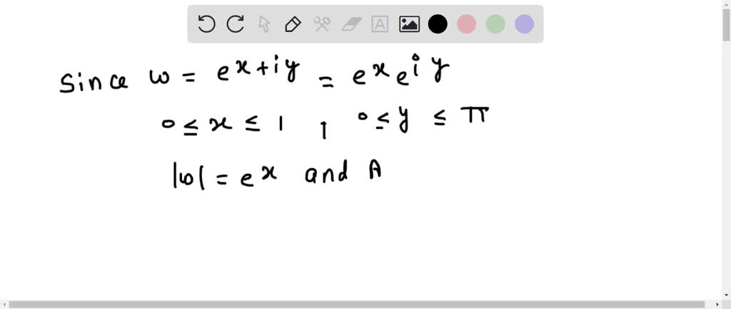 SOLVED:A region R in the z -plane and a complex mapping w=f(z) are given. In each case, find the ...