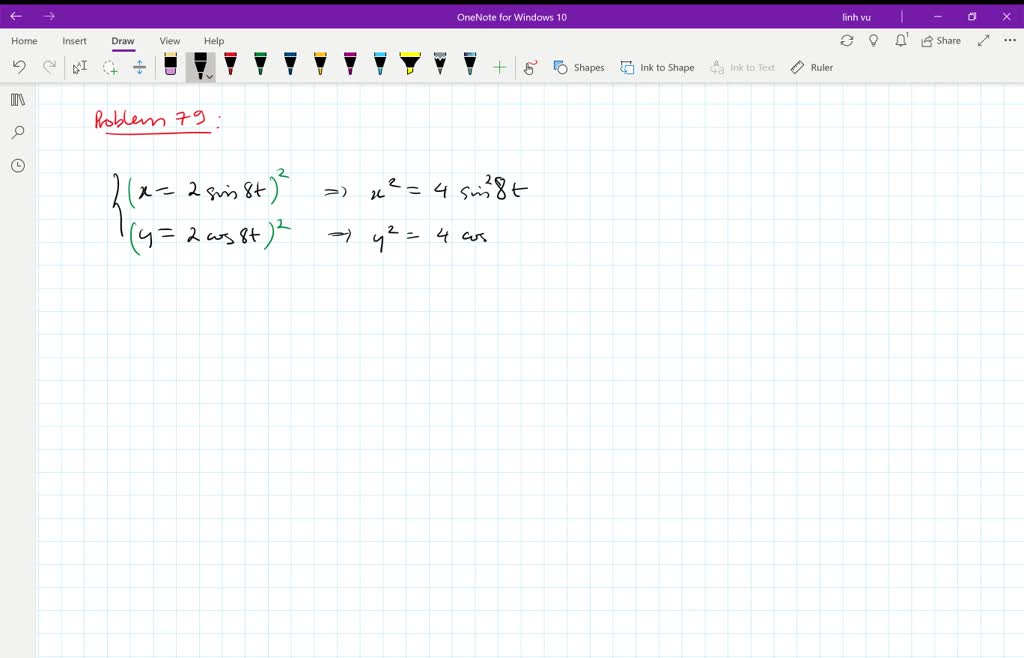 Solved Eliminating The Parameter Eliminate The Parameter To Express The