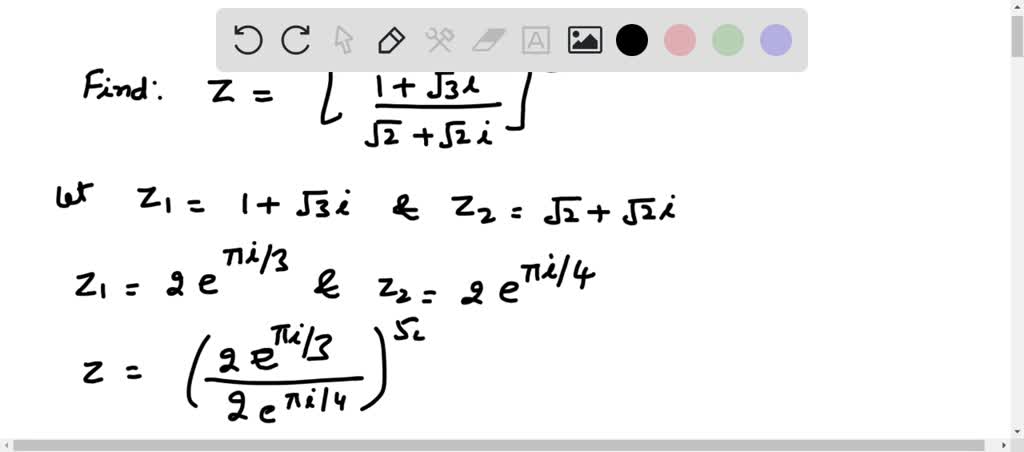 ⏩SOLVED:Find one or more values of each of the following complex… | Numerade