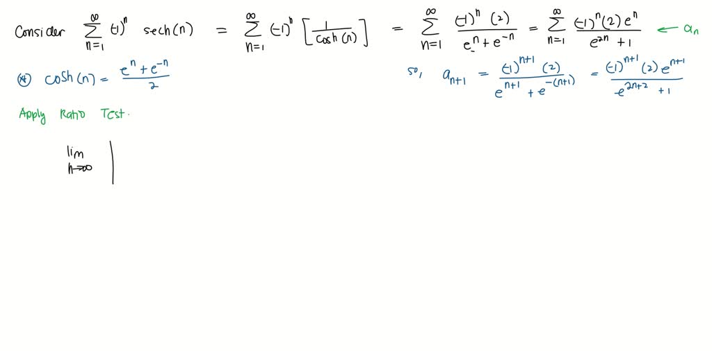 ¿Cuáles de las series señaladas convergen absolutamente, cuáles ...