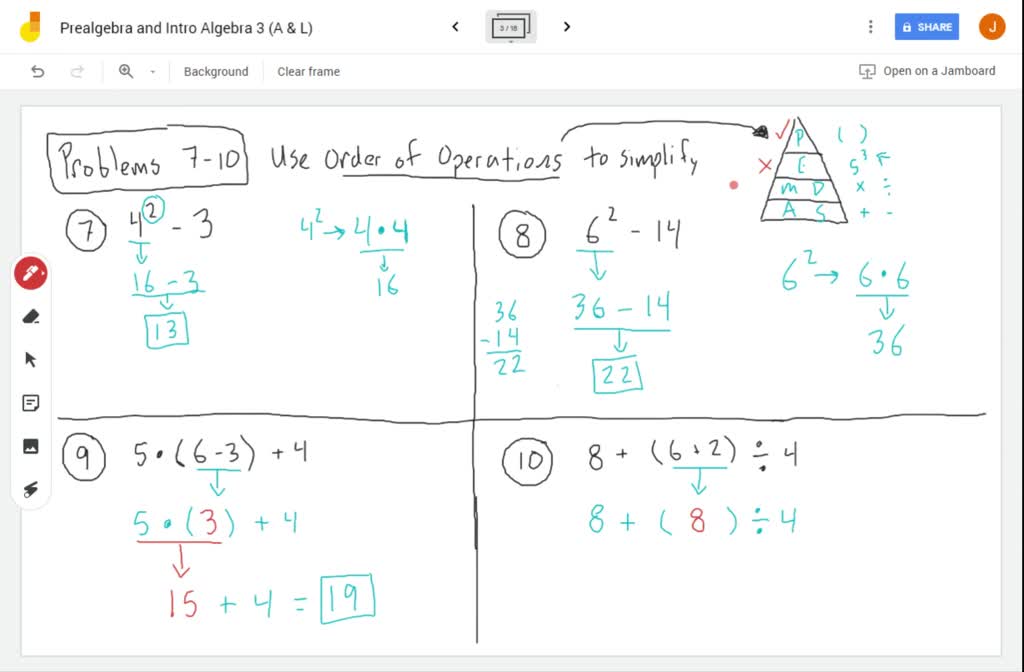 SOLVED Simplify 6 8 2 