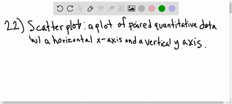 ⏩SOLVED:We the given paired data from Appendix B to construct a… | Numerade