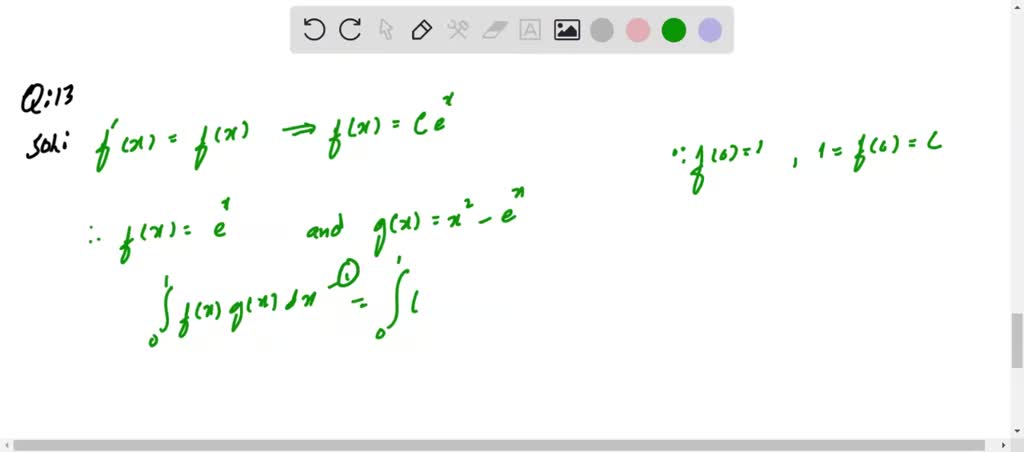 ⏩solvedlet Fx Be A Function Satisfying Fxfx With F01 1170