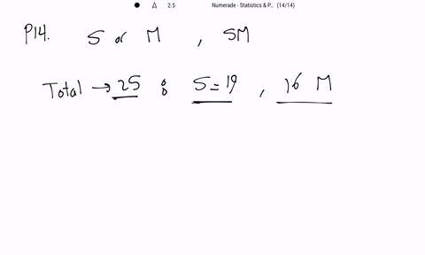 SOLVED:To join a certain club, a person must be either a statistician ...