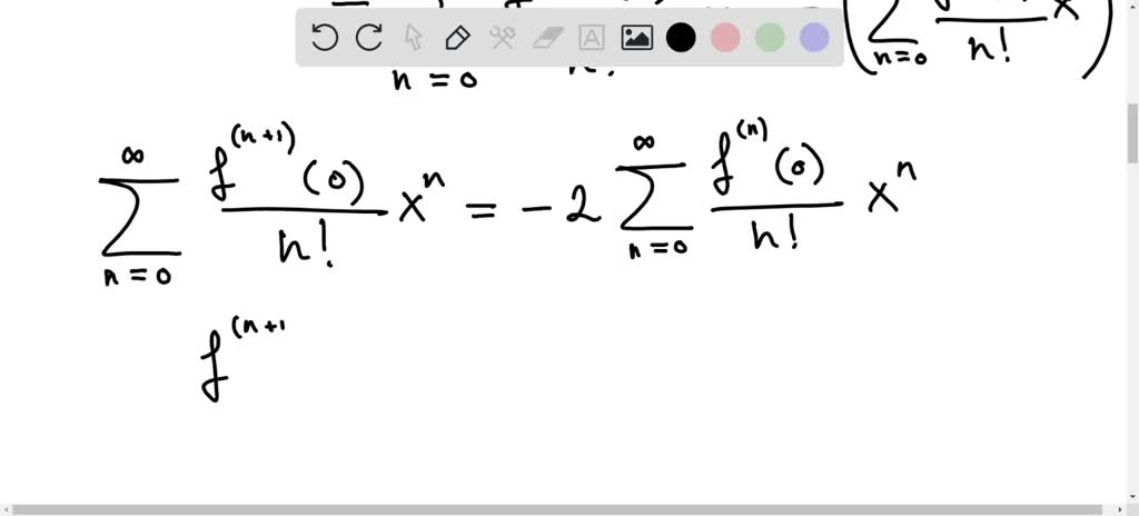 SOLVED:Suppose that the function f is infinitely differentiable on an open interval that ...