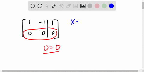SOLVED:(Refer to Example 6 . ) The augmented matrix is in reduced row ...