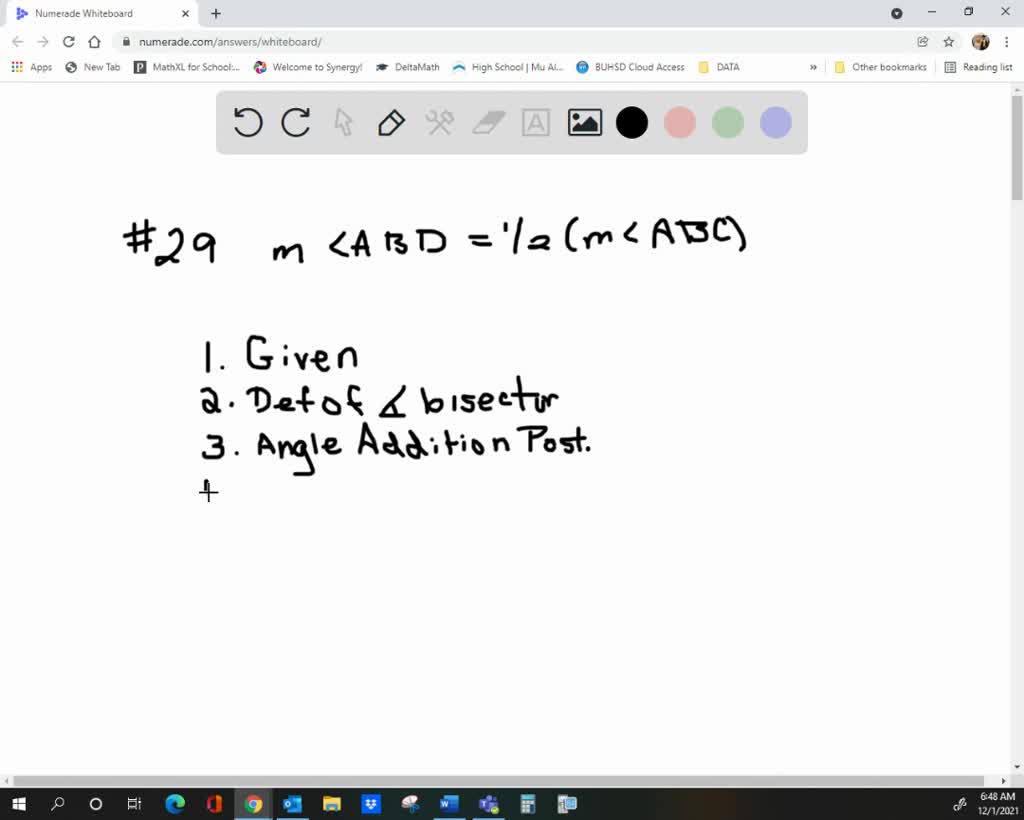 SOLVED:In triangle ABC, which is shown in the figure, AD bisects ∠CAB and BE bisects ∠CBA. If m ∠DAB