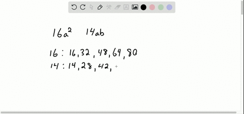 SOLVED:Find the least common multiple (LCM) of each pair of numbers or ...