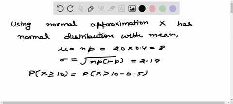 ⏩SOLVED:Consider a binomial experiment with n=20 and p=.4 .… | Numerade