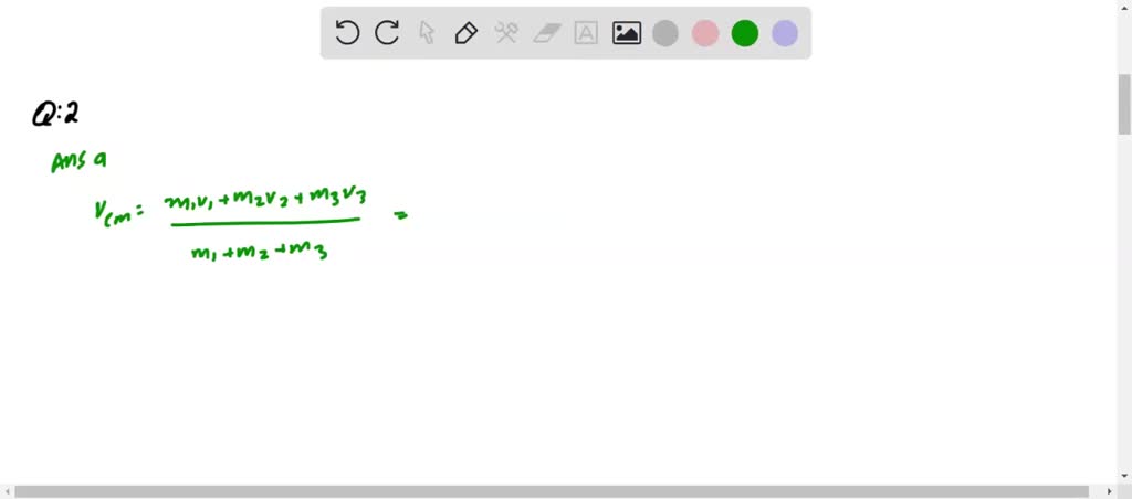 ⏩SOLVED:The velocities of three particles of masses 20 g, 30 g and… | Numerade