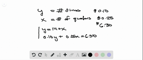 SOLVED:Solve the coin word problems. Connor has a collection of dimes ...