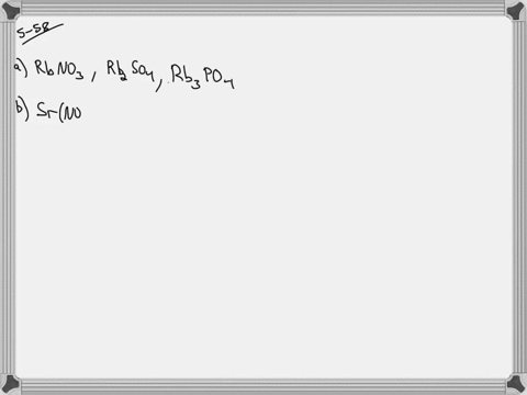 Write formulas for the compounds formed from the element on the left and each polyatomic ion on ...