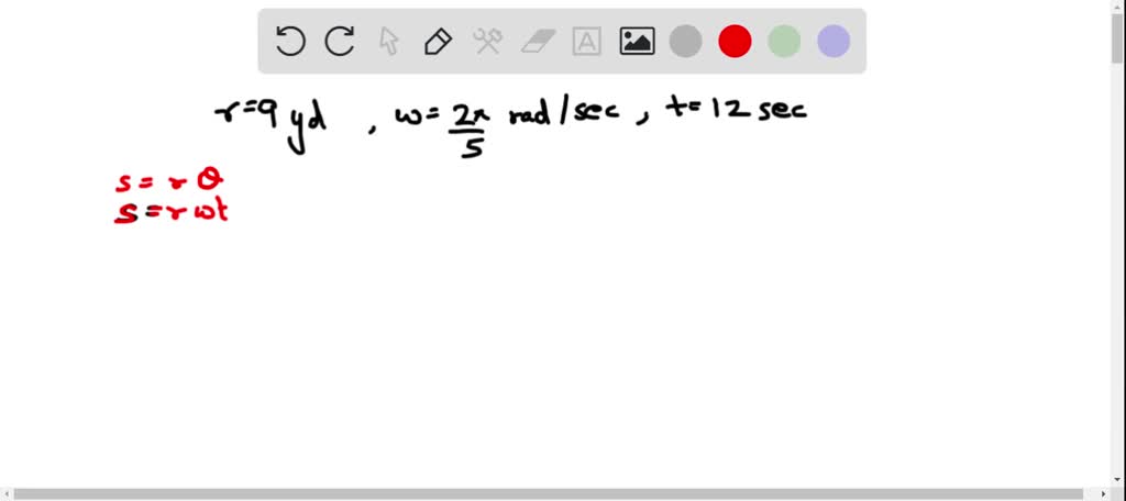SOLVED:The formula ω=(θ)/(t) can be rewritten as θ=ωt. Substituting cot ...